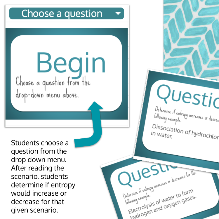 Chemistry Decomposition Reactions Pixel Art in a Self-Checking Google ...