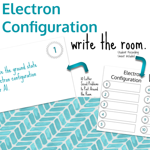 Write the Room Activities for High School Chemistry Classrooms ...