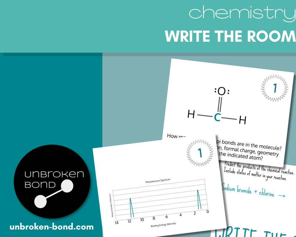 Write the Room Activities for High School Chemistry Classrooms ...