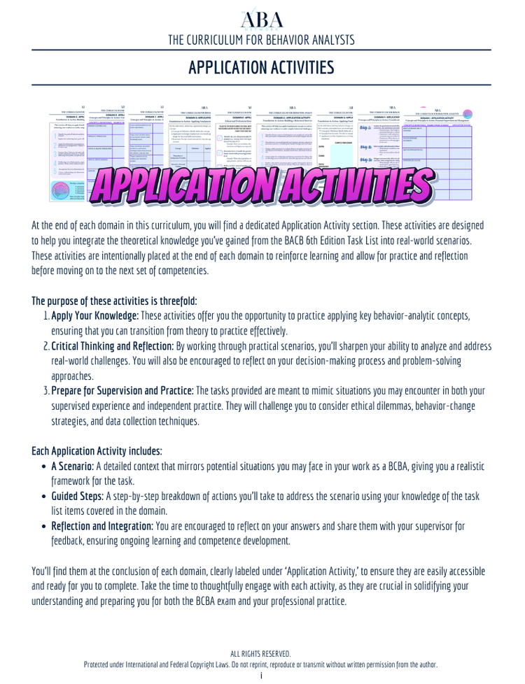 6th Edition ABA Supervision Curriculum & Study Manual — The ABA Network