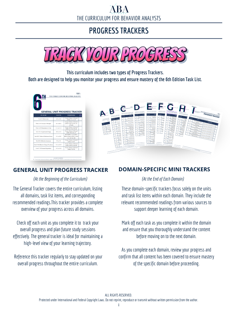 6th Edition ABA Supervision Curriculum & Study Manual — The ABA Network