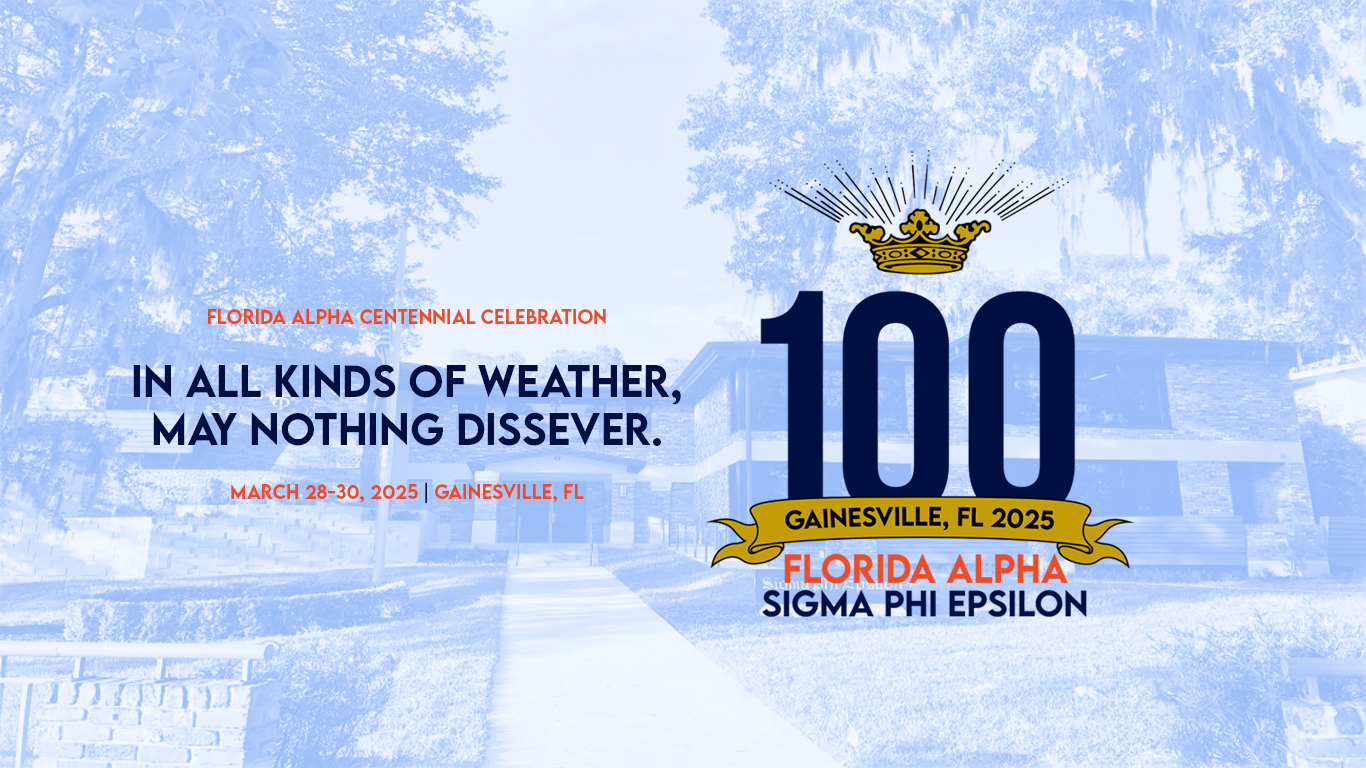 Florida Alpha Centennial — SigEp Florida Alpha Alumni