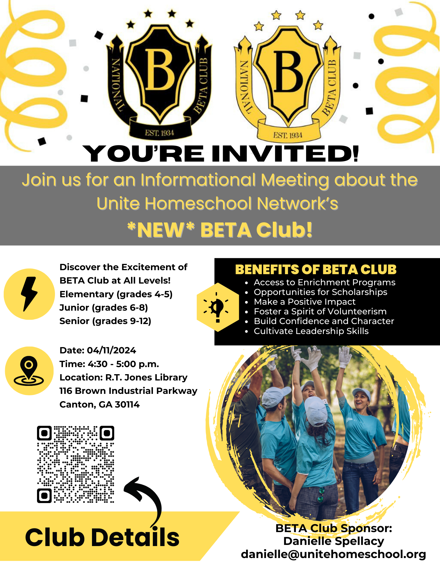 Beta Club — Unite Homeschool Support Network