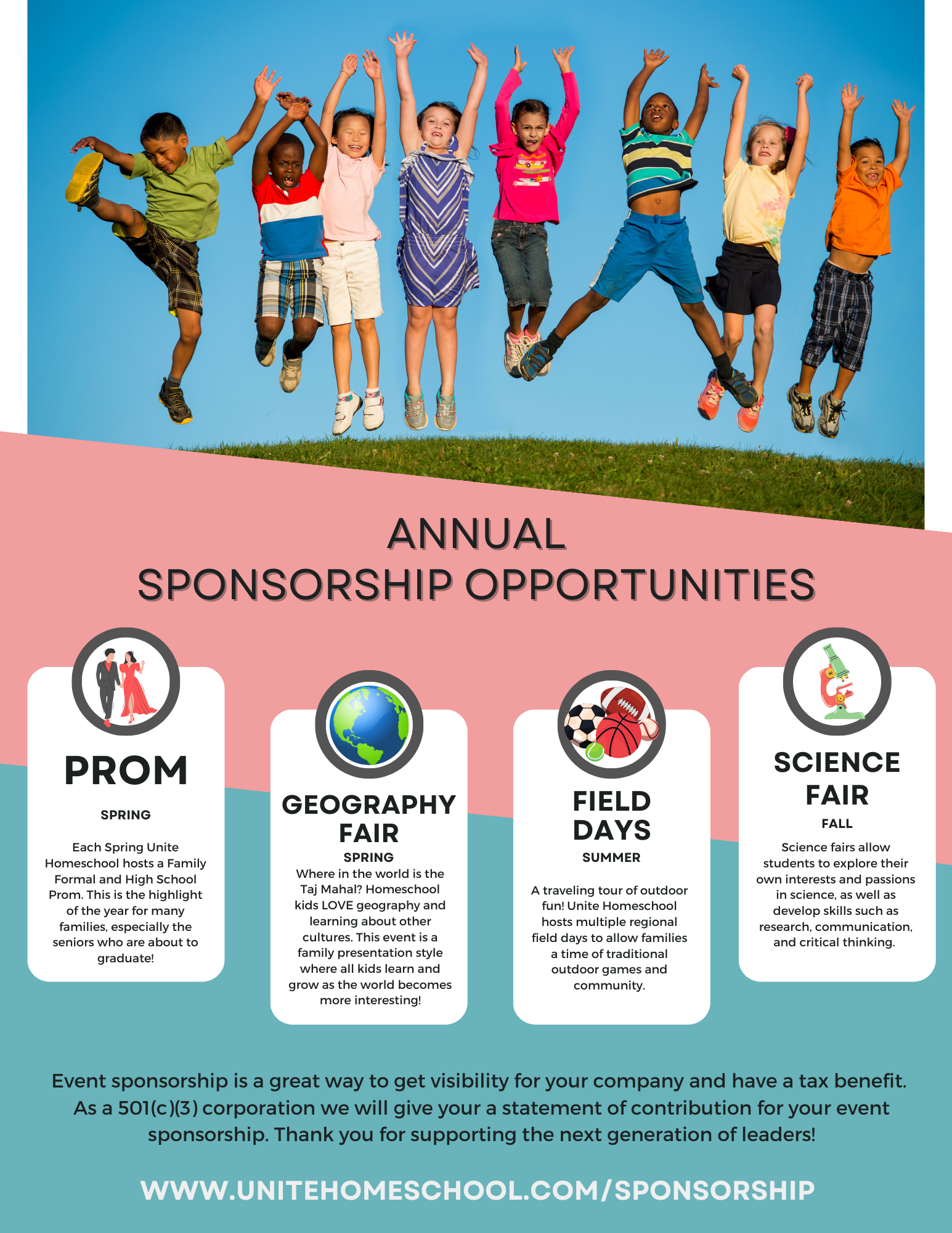 Sponsorship — Unite Homeschool Network
