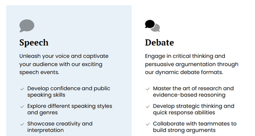 Speech & Debate | Enhance Skills — Join Today — Unite Homeschool Network