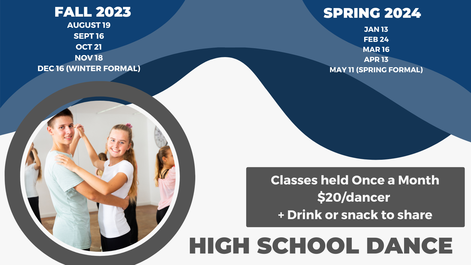 Middle & High School Dance Classes — Unite Homeschool Support Network
