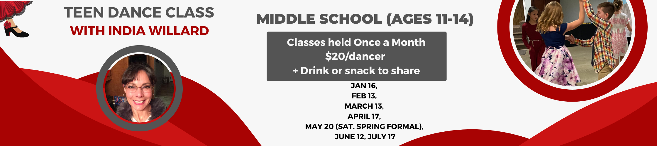Middle & High School Dance Classes — Unite Homeschool Support Network