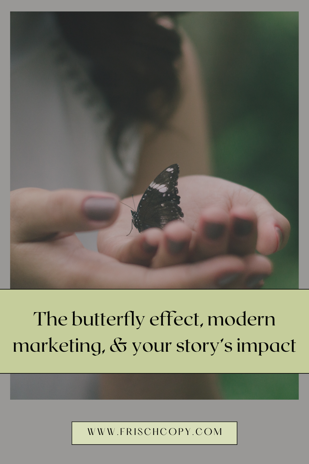 The butterfly effect, modern marketing, & your story’s impact — Frisch Copy
