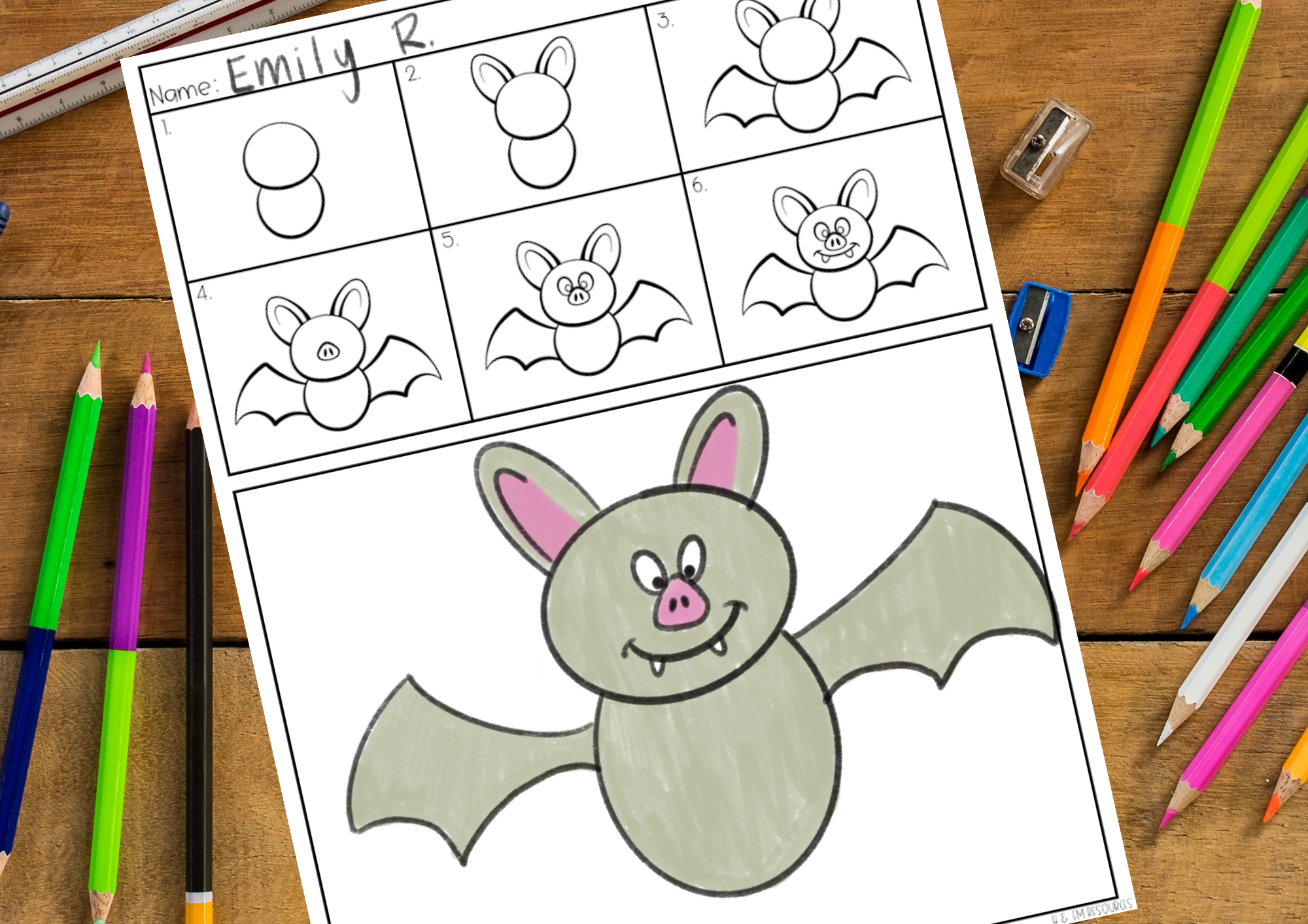 Fall Directed Drawing — H & Em Resources