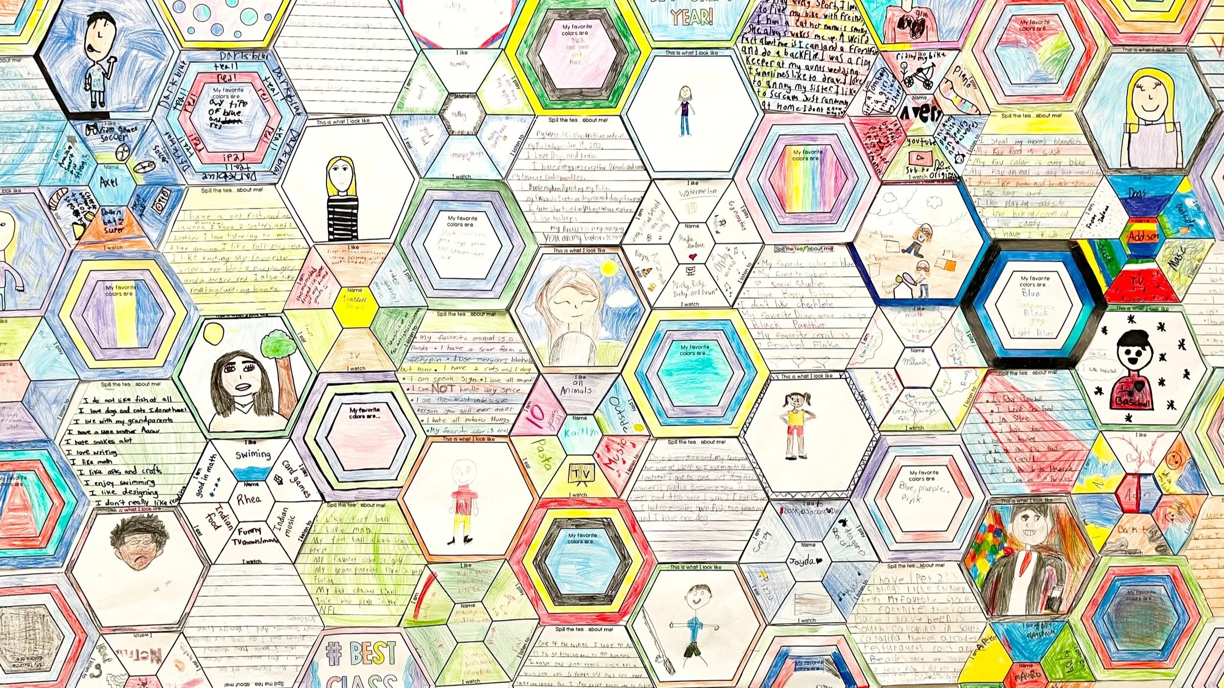 Back to School All About Me Bulletin Board — H & Em Resources