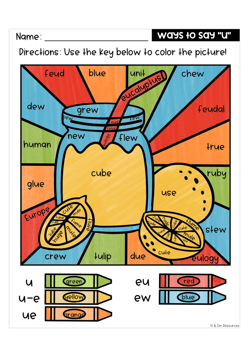 How to Master Long Vowel Sounds (Freebie Inside!) — H & Em Resources