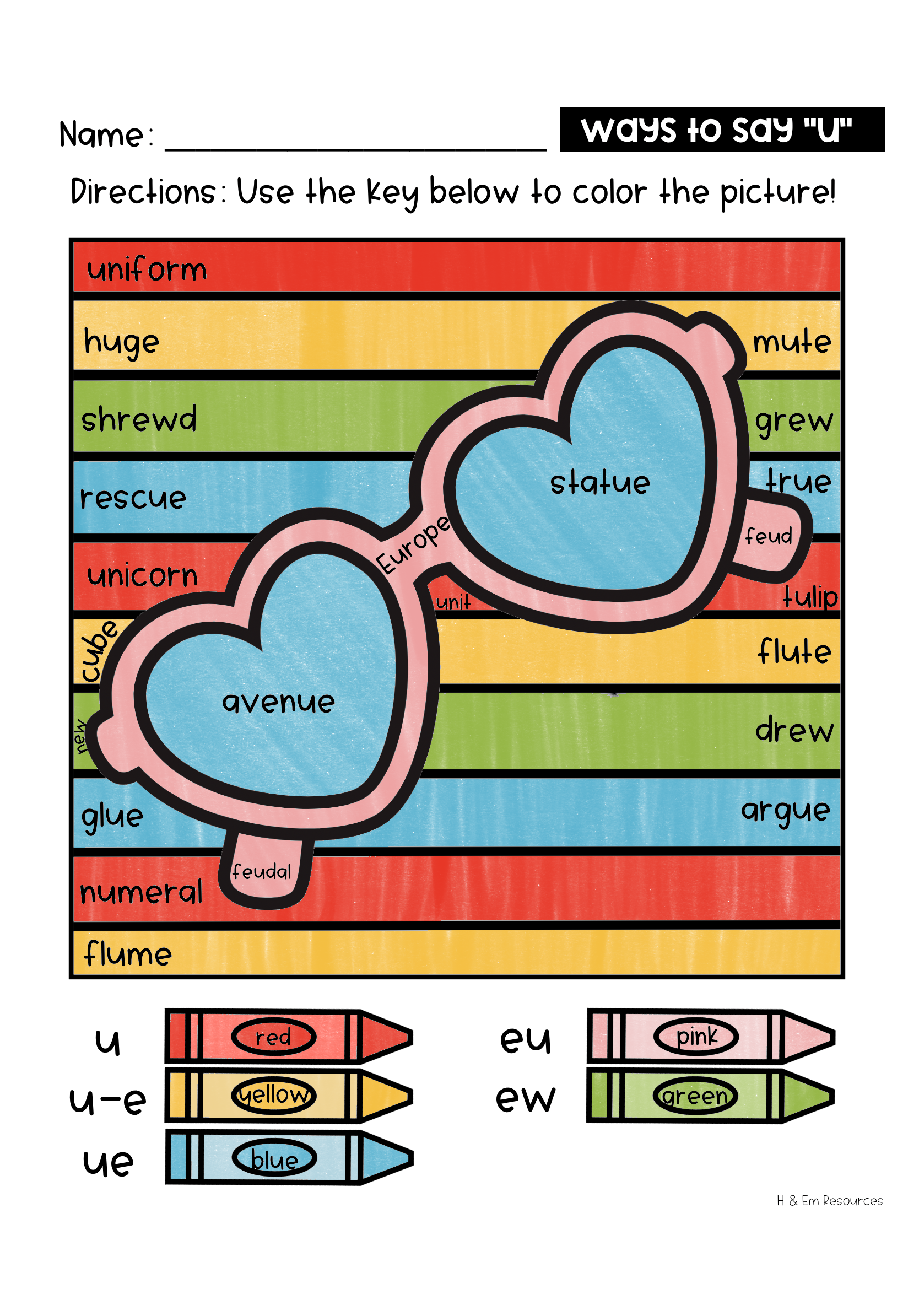 How to Master Long Vowel Sounds (Freebie Inside!) — H & Em Resources