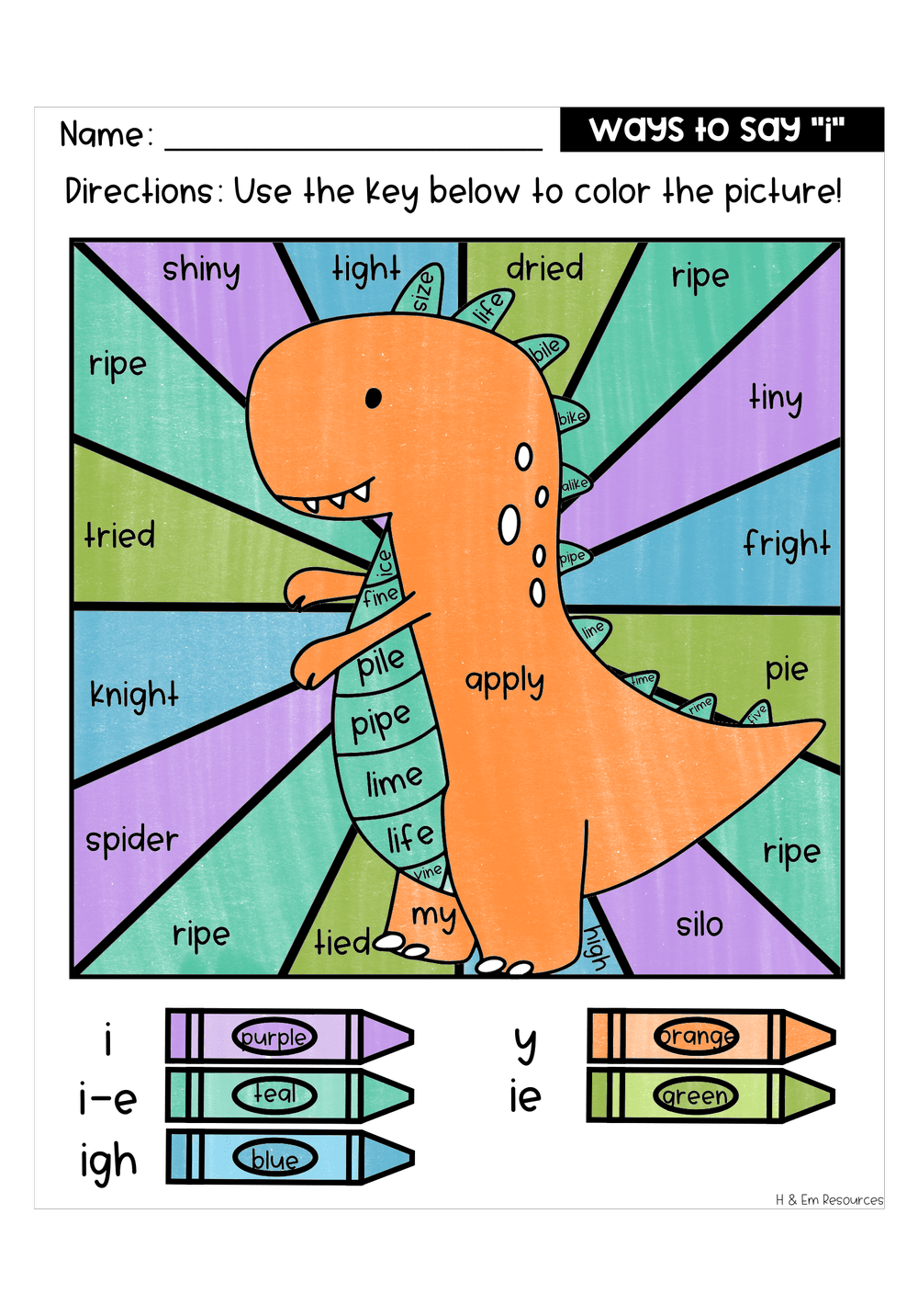 How to Master Long Vowel Sounds (Freebie Inside!) — H & Em Resources