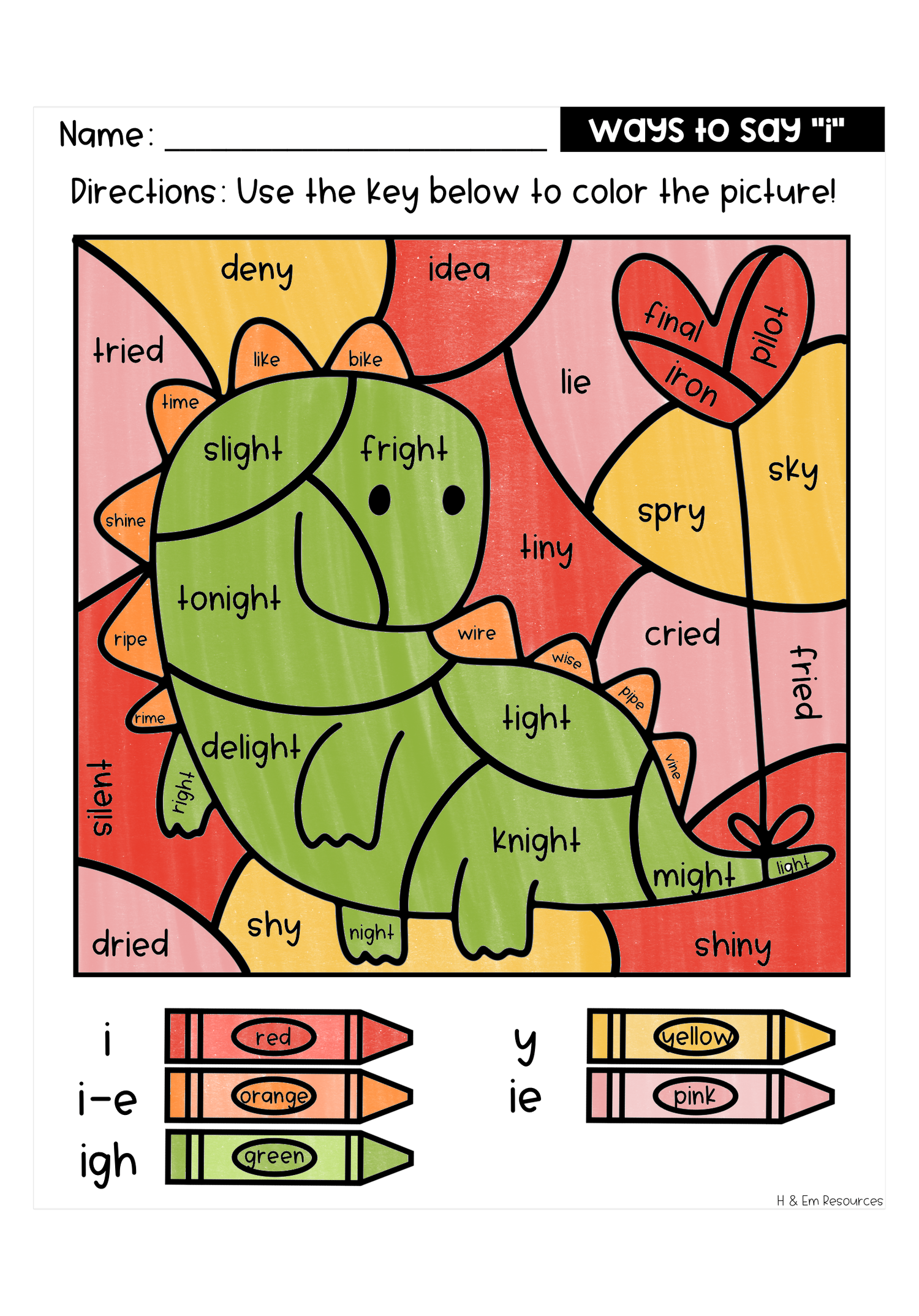 How to Master Long Vowel Sounds (Freebie Inside!) — H & Em Resources