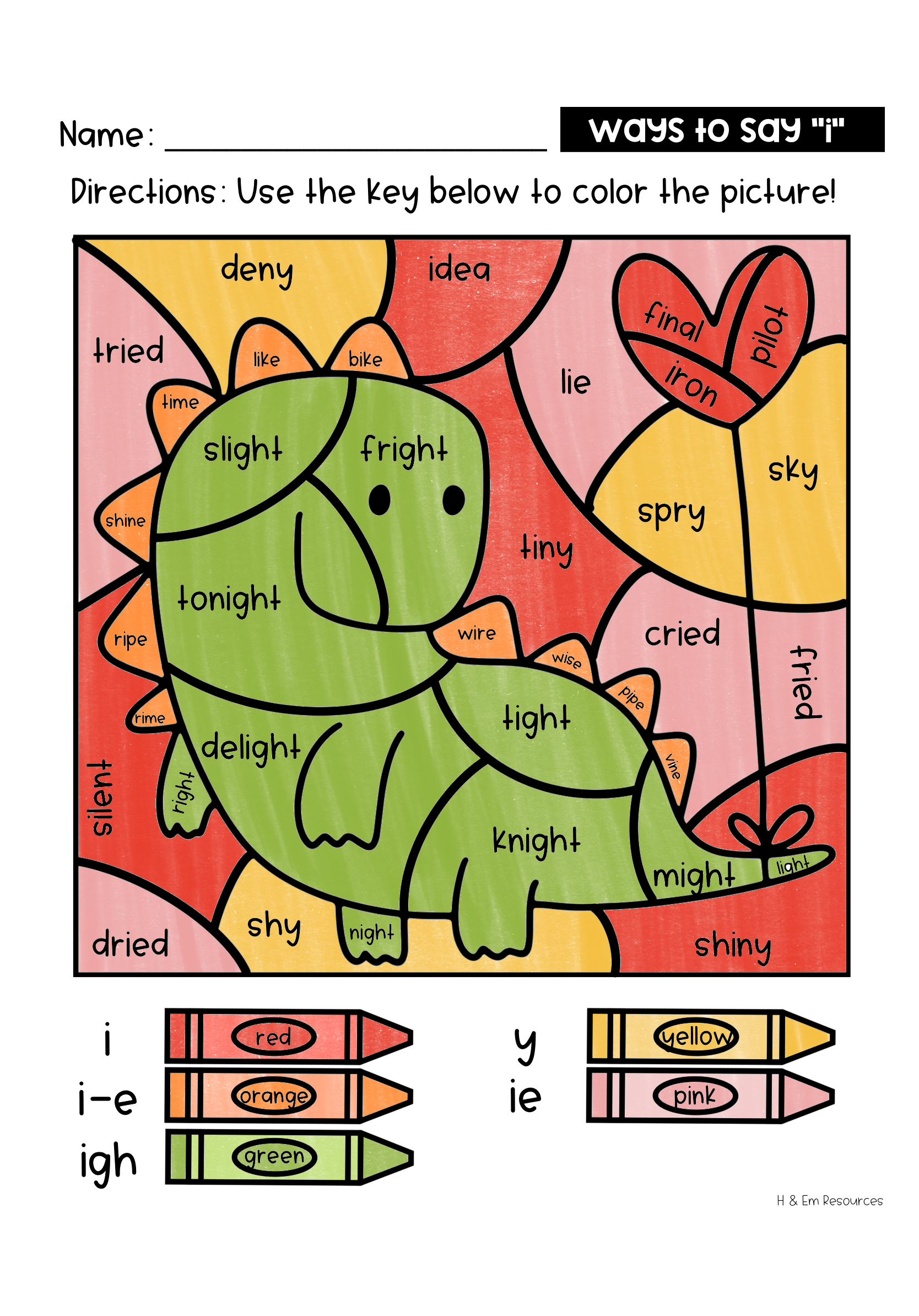 How to Master Long Vowel Sounds (Freebie Inside!) — H & Em Resources