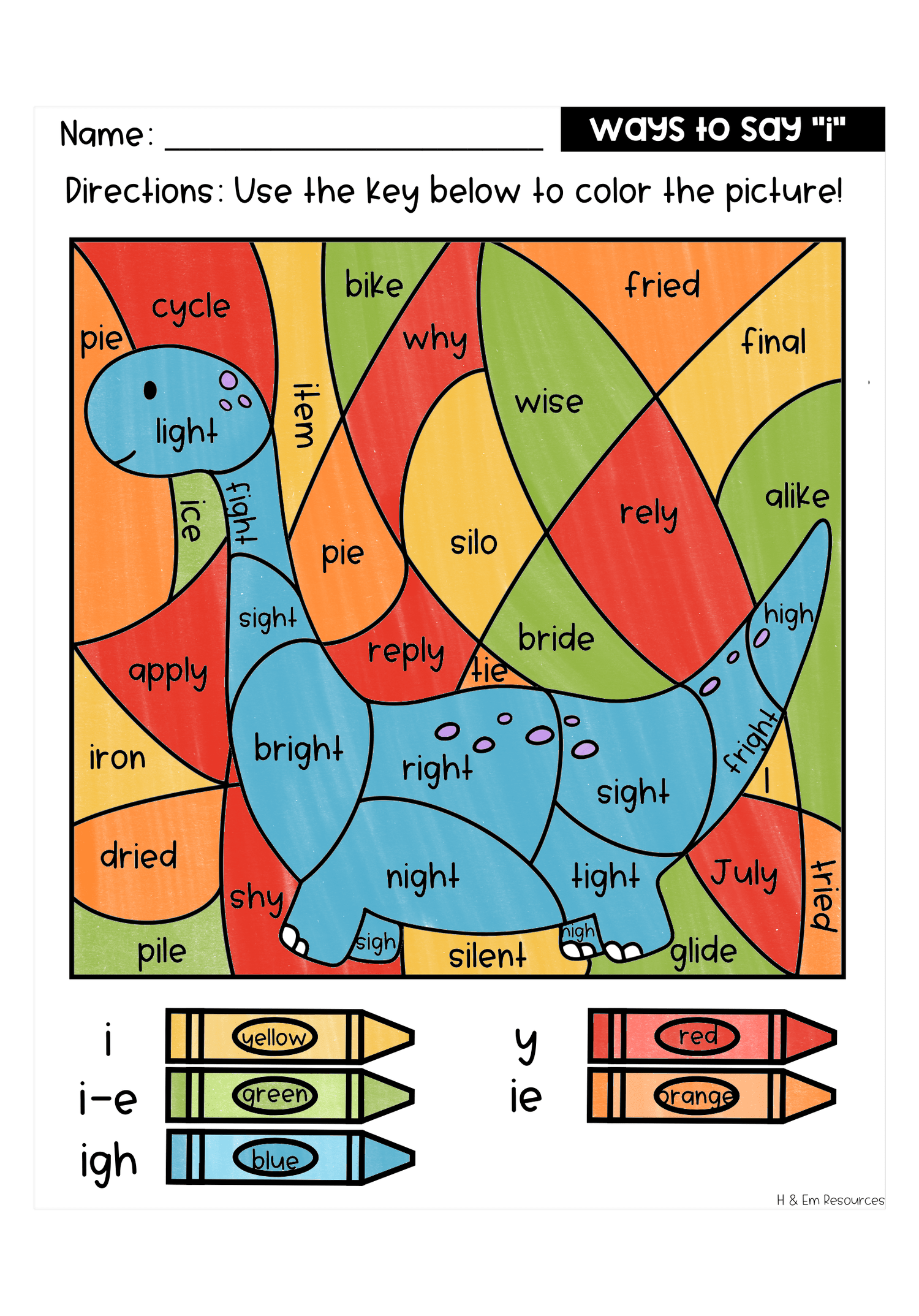 How to Master Long Vowel Sounds (Freebie Inside!) — H & Em Resources