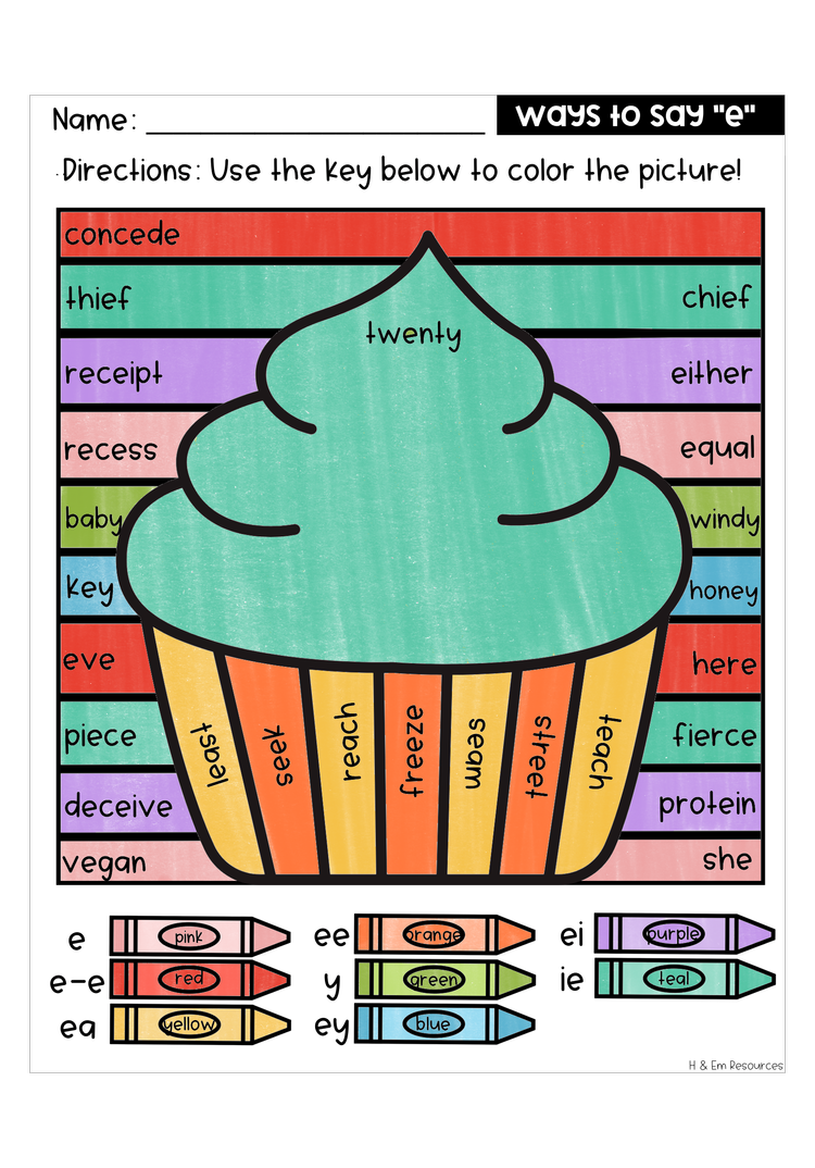 How to Master Long Vowel Sounds (Freebie Inside!) — H & Em Resources