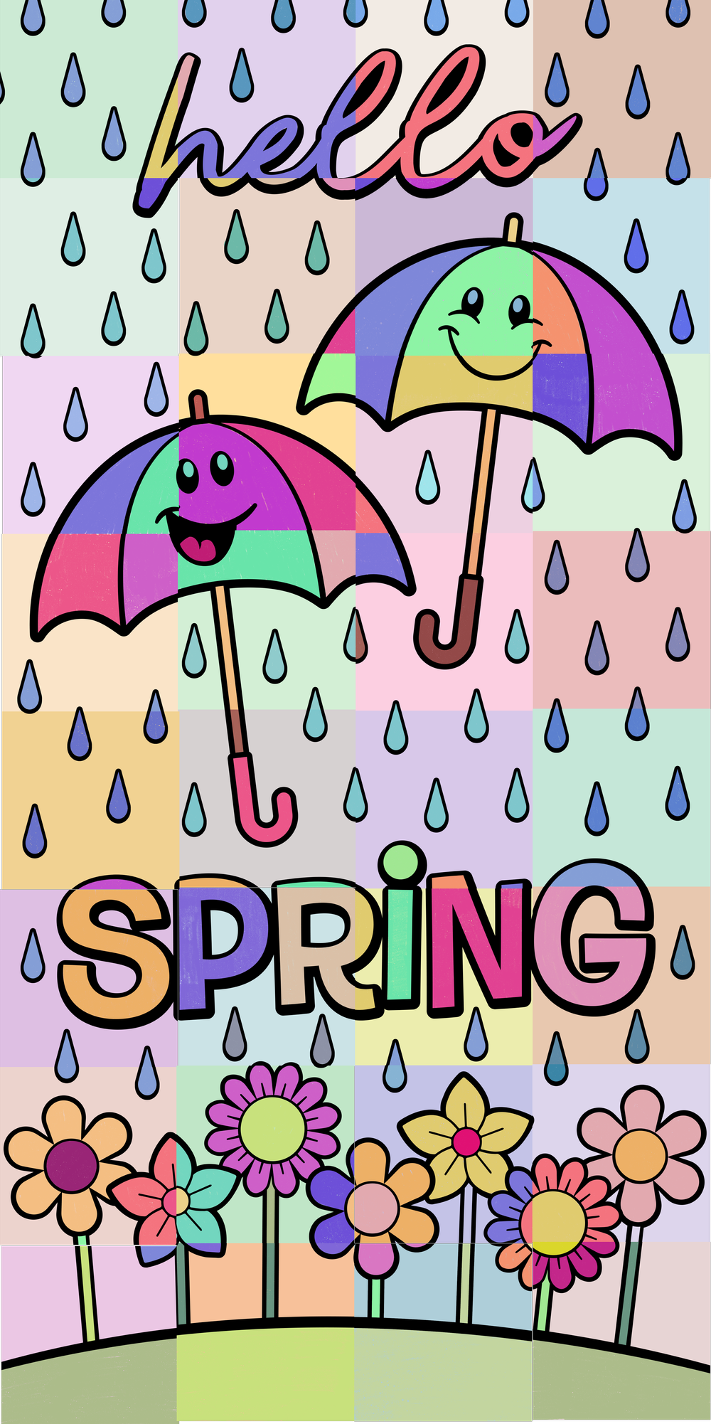 Spring Collaborative Poster — H & Em Resources