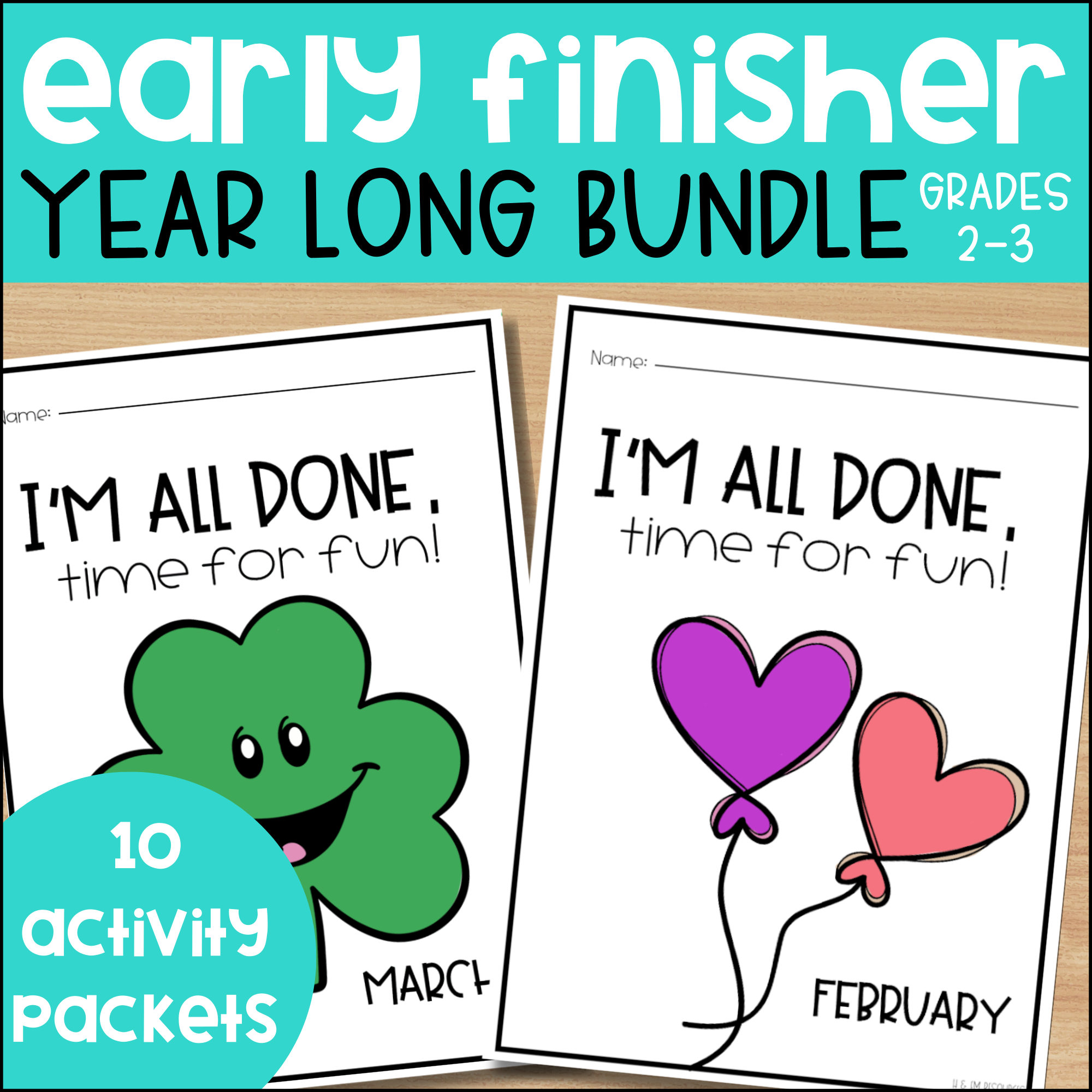 Activity Packets — H & Em Resources