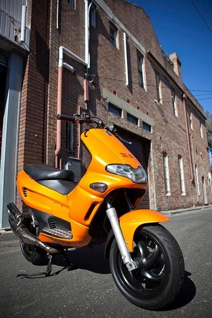Scooter Restorations & Custom — Scooter Meccanica
