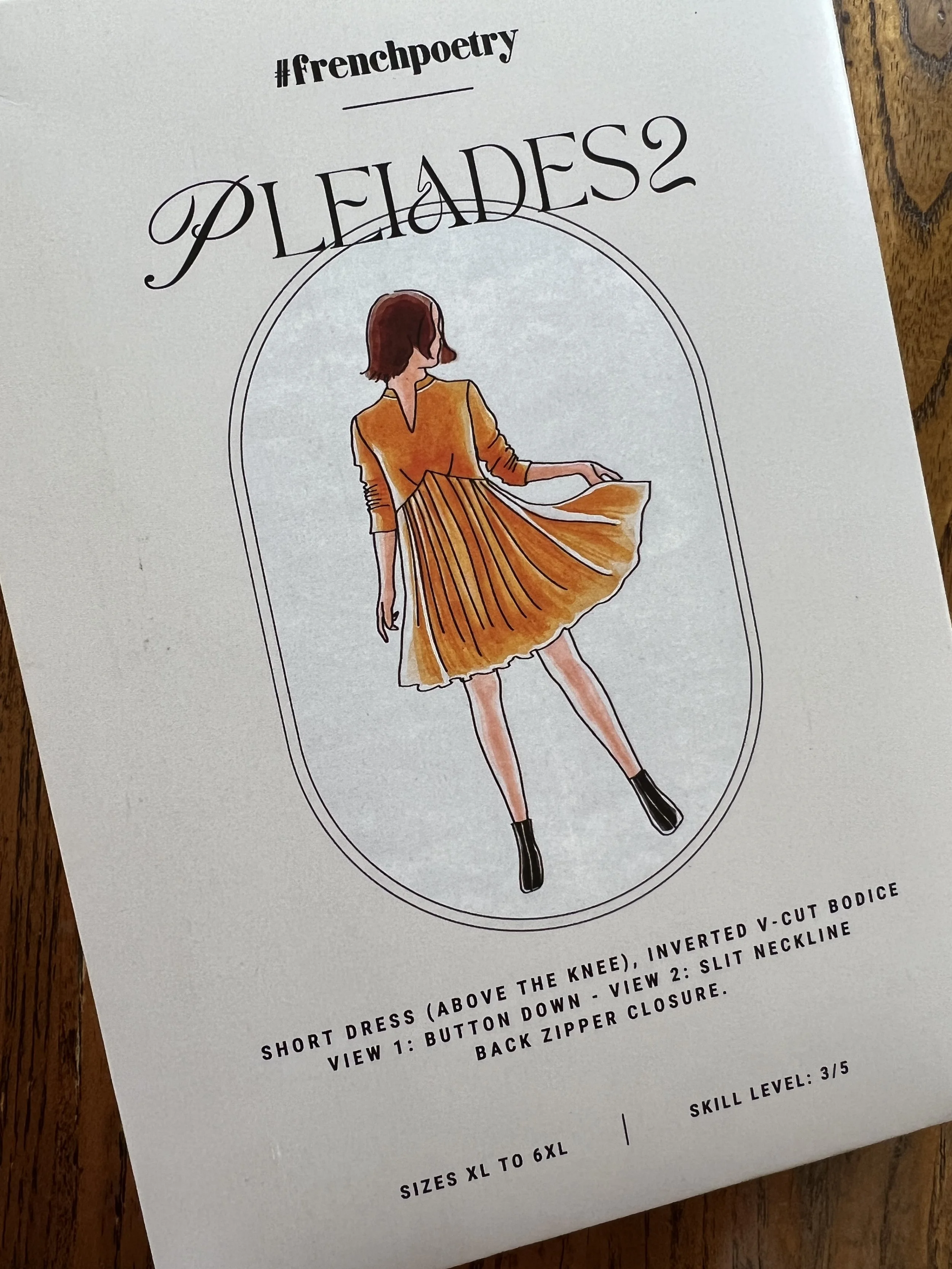 French Poetry Patterns — Shop — The Dahlia Sewciety