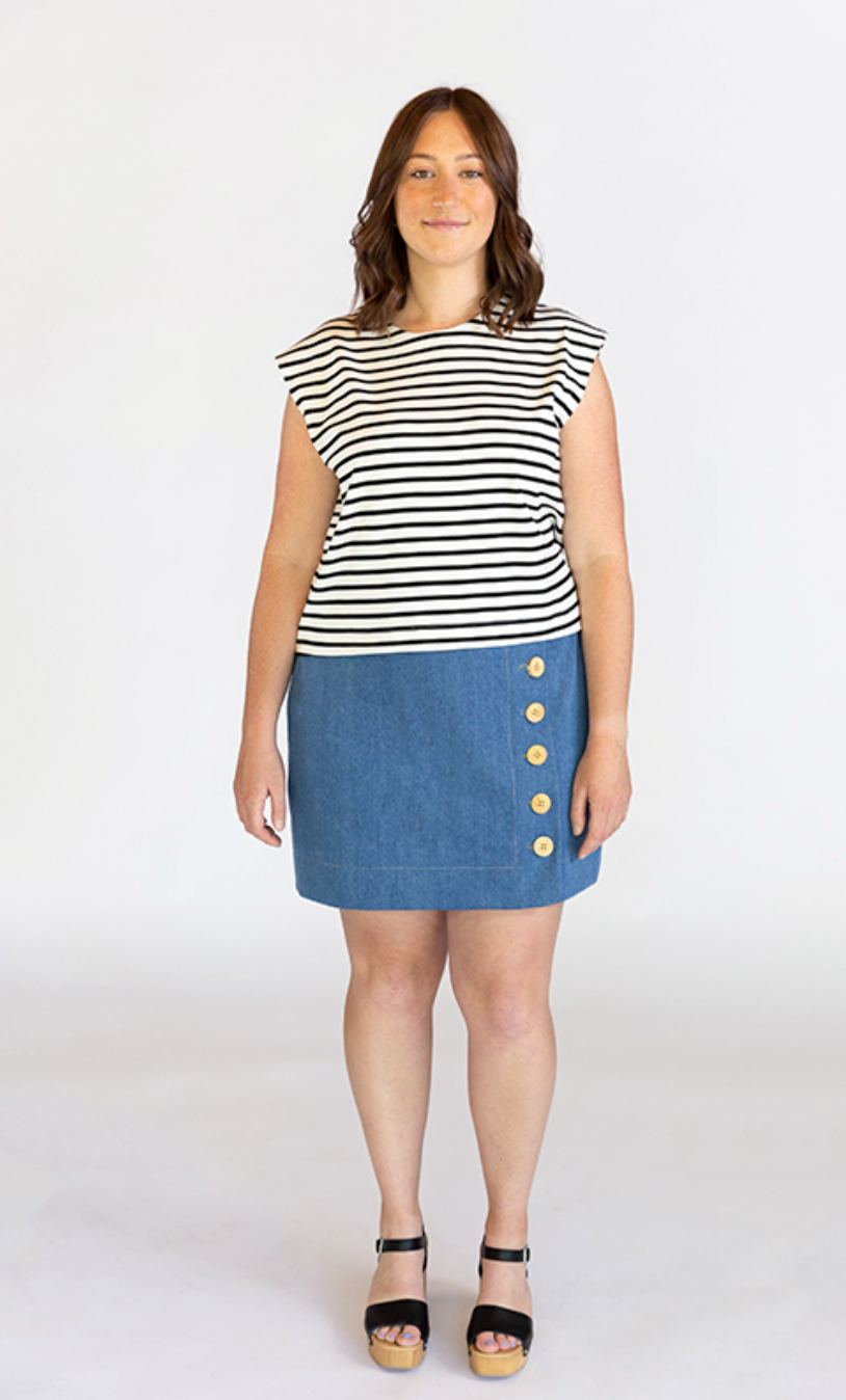Atelier Jupe Stina Skirt Paper Pattern 34-52 $36.95 — The Dahlia Sewciety