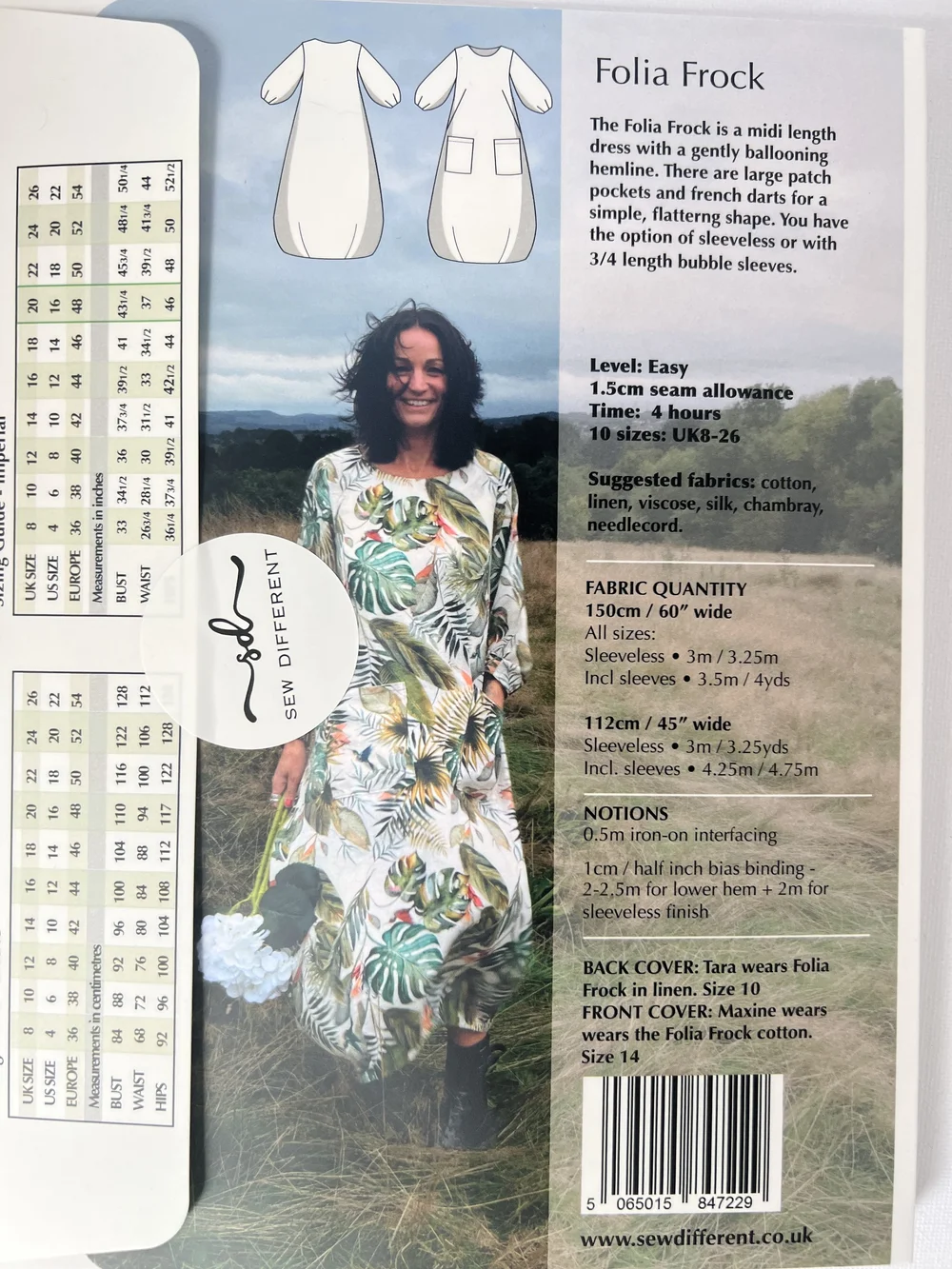 Sew Different Kusama Jacket Paper Pattern — The Dahlia Sewciety