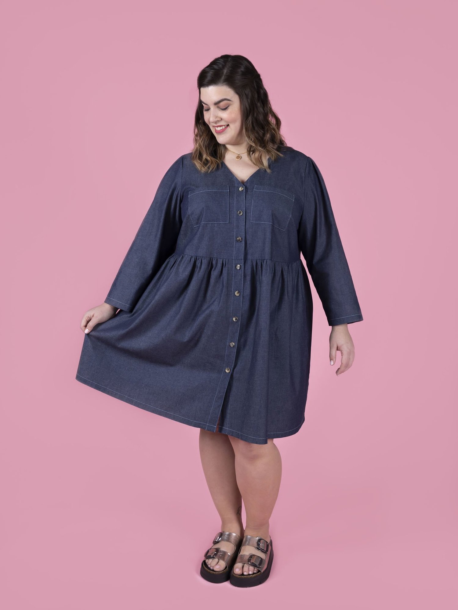 Tilly and the Buttons - Noa Pinafore Paper Pattern — The Dahlia Sewciety