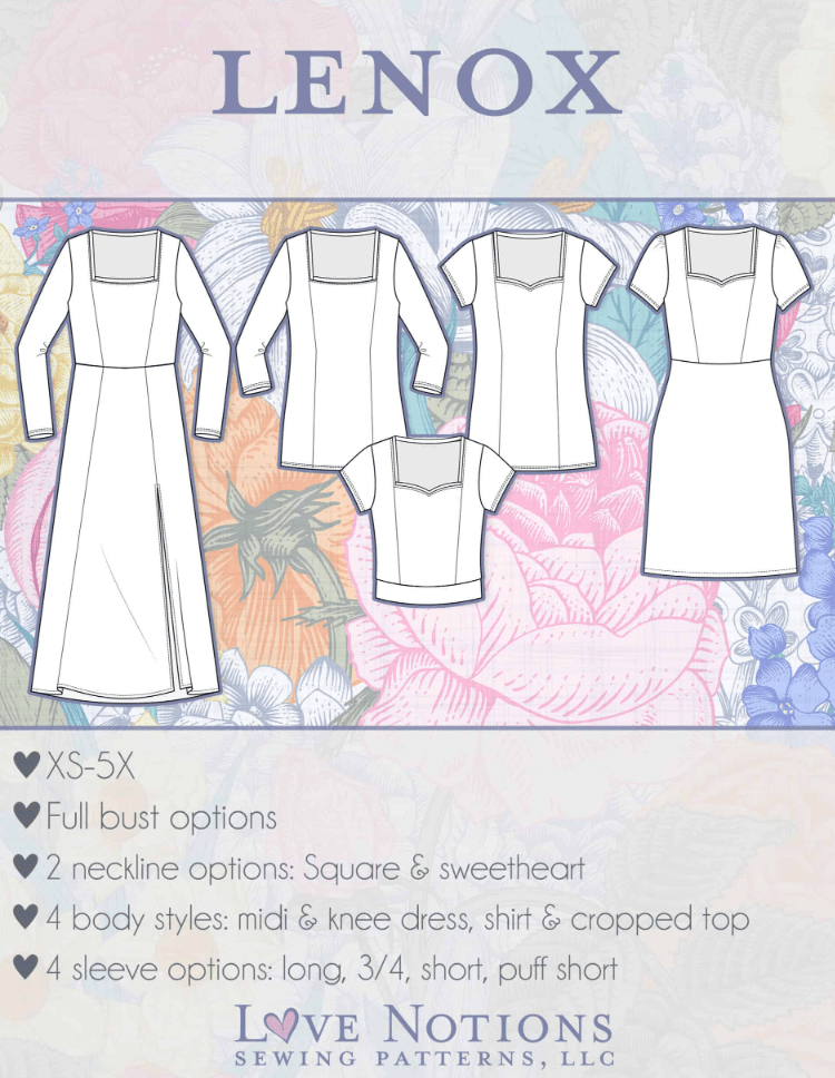 Love Notions — Shop — The Dahlia Sewciety