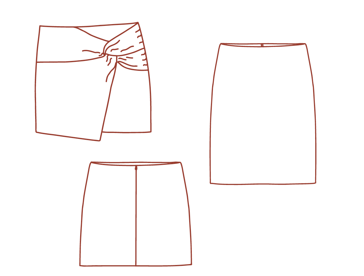 Atelier Jupe Stina Skirt Paper Pattern 34-52 $36.95 — The Dahlia Sewciety