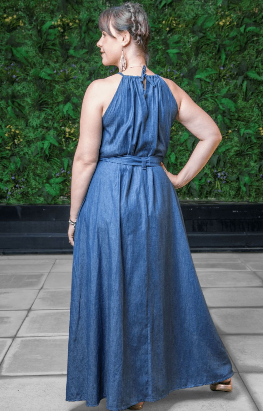 Named Patterns Reeta Shirt Dress Paper Pattern — The Dahlia Sewciety