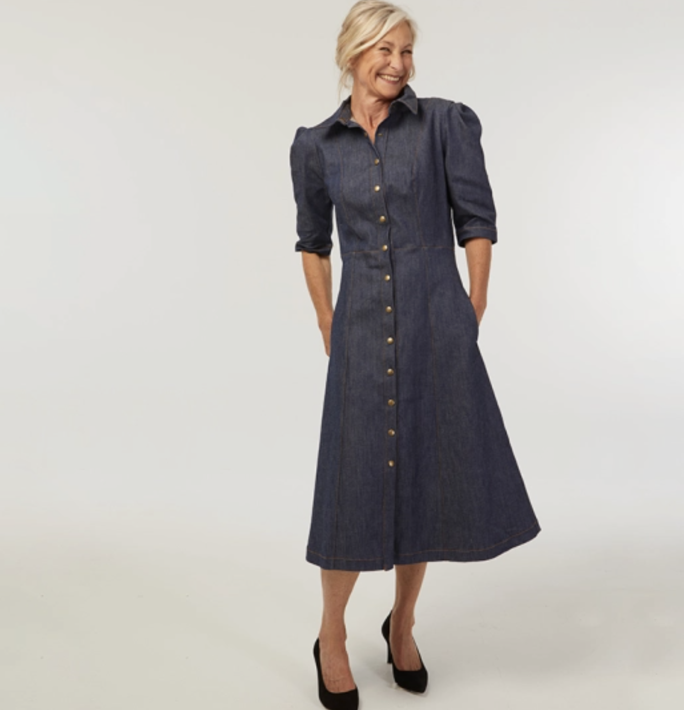 Tilly and the Buttons Nell Blouse/Dress Paper Pattern — The Dahlia Sewciety