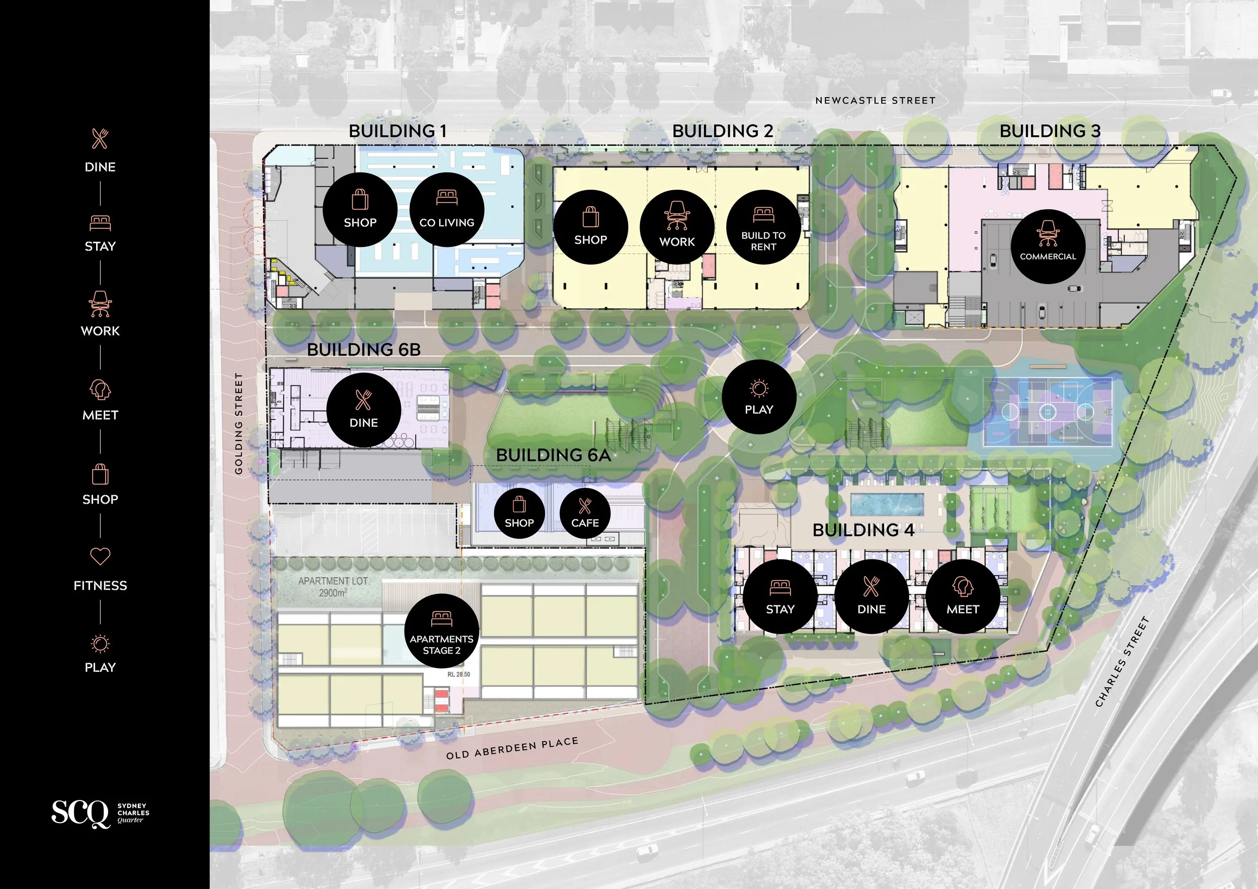Sydney Charles Quarter, SCQ, A Modern Connected Village in Perth