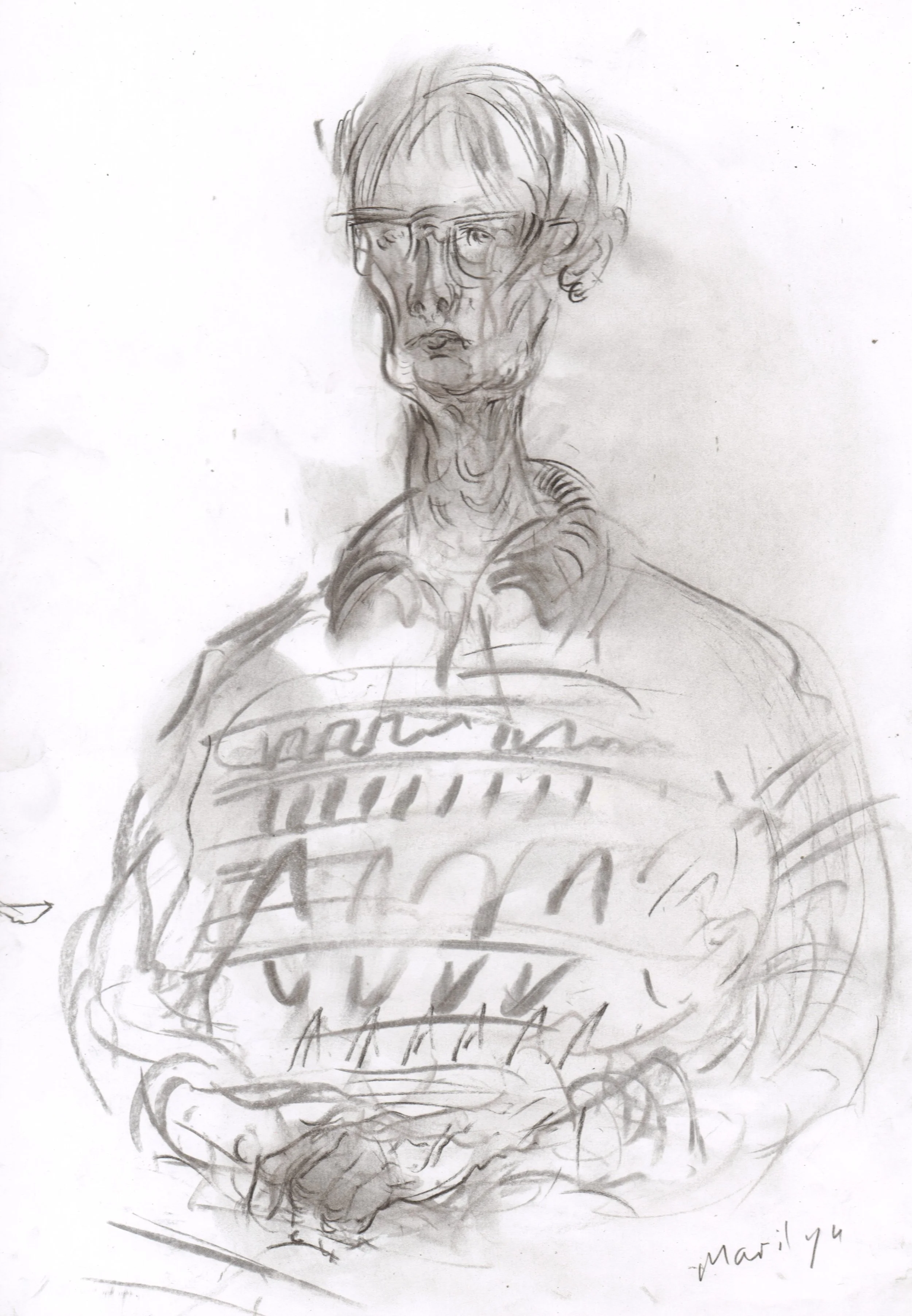 Drawing — Ian Pollock
