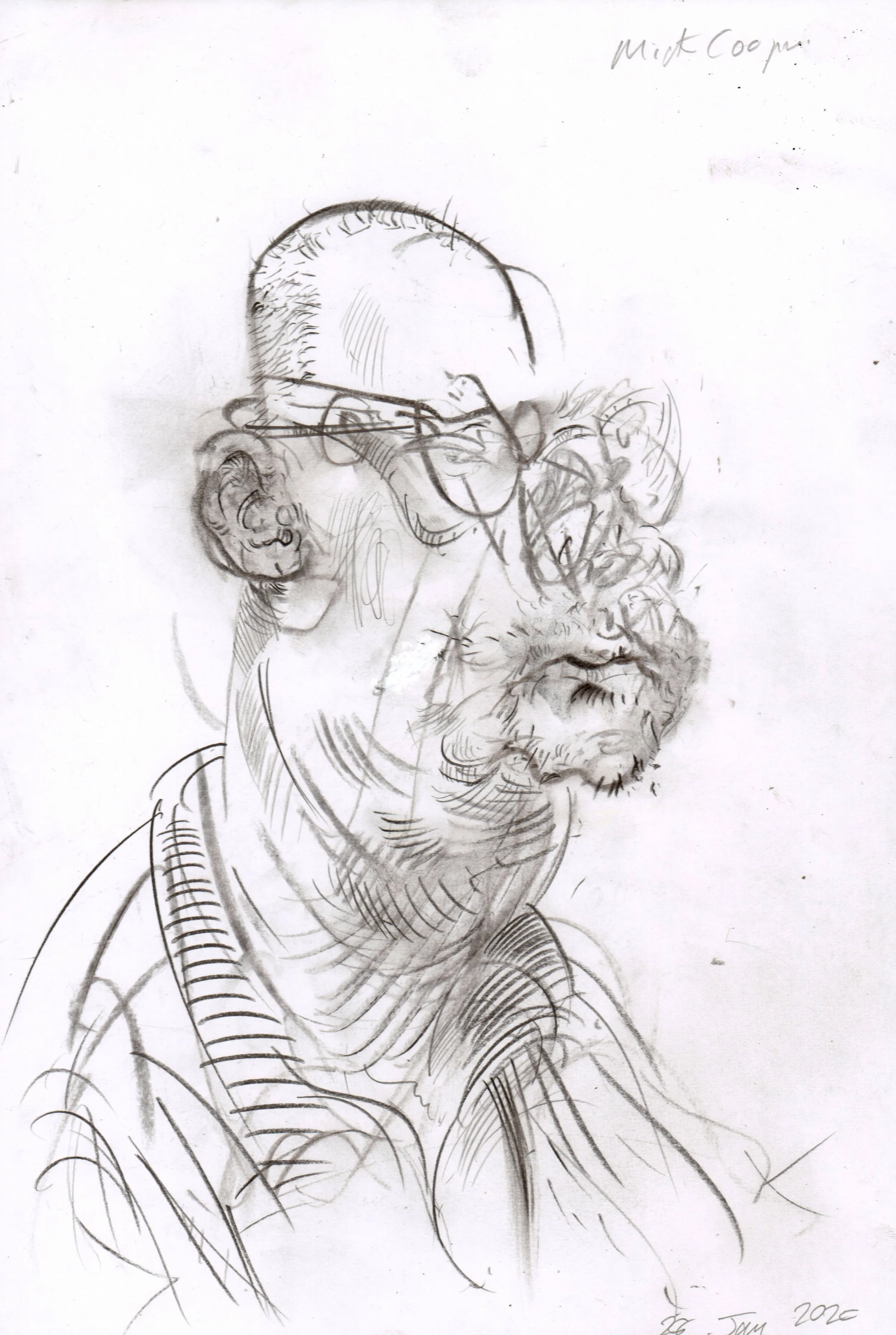 Drawing — Ian Pollock