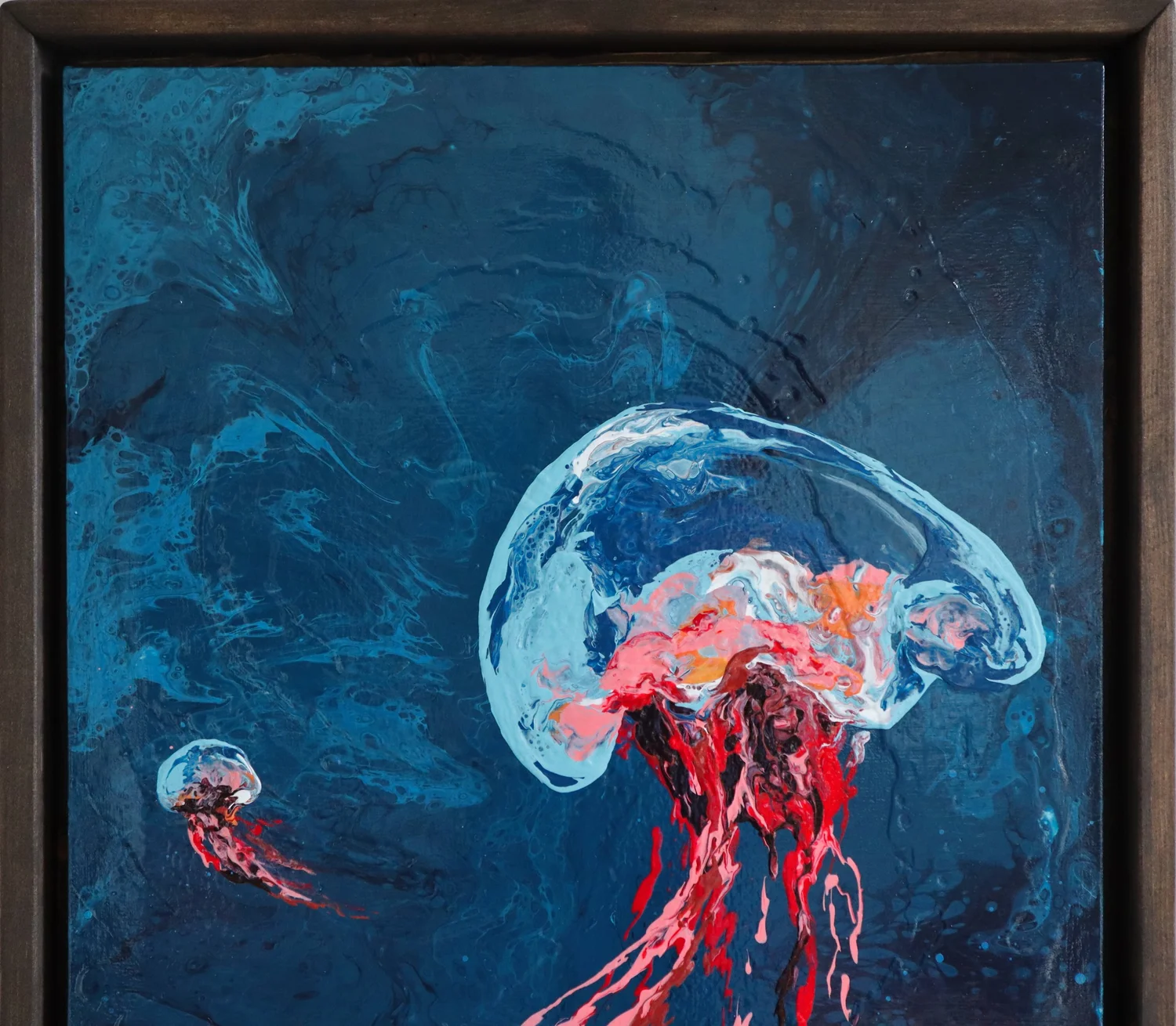 Abstract Jellyfish Paintings