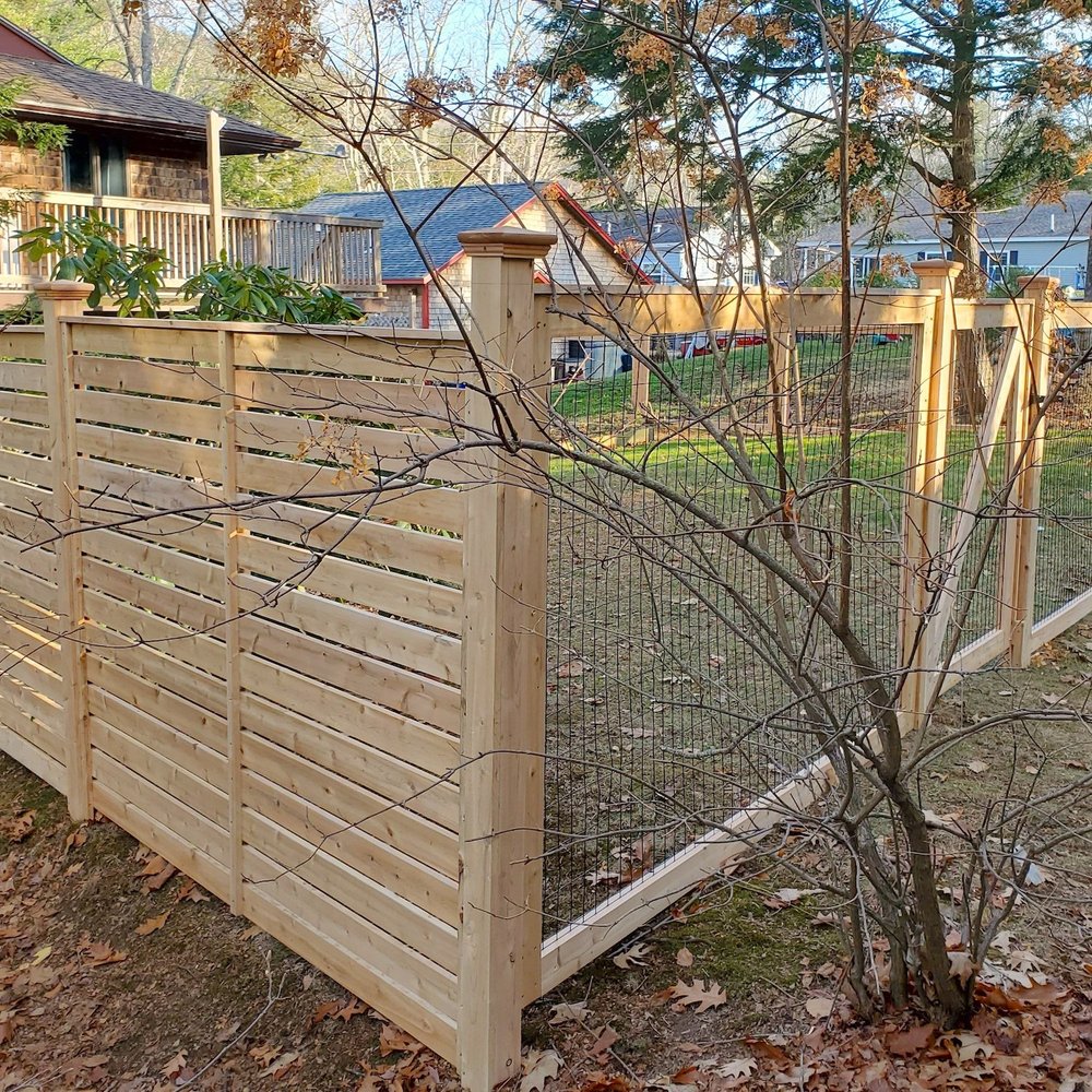 wood /wire combinations — Midcoast Fence