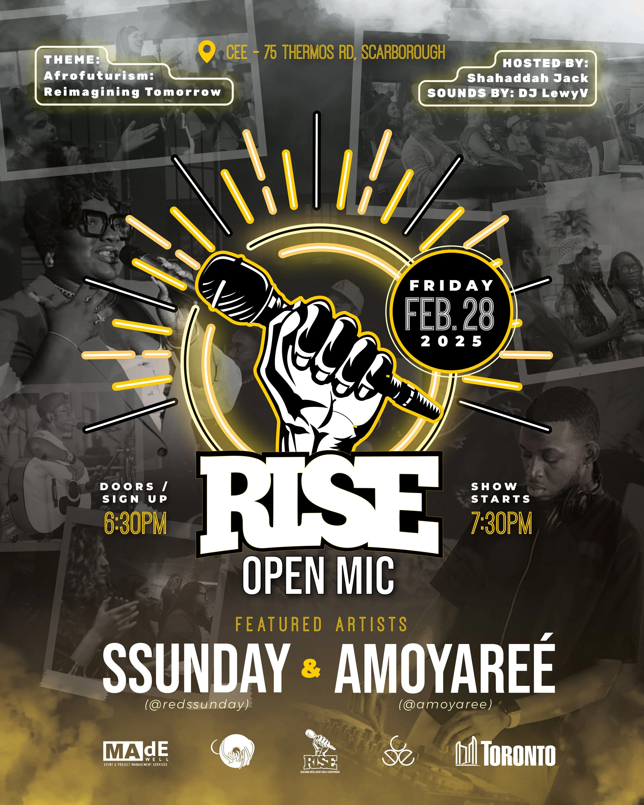 RISE Open Mic: AFROFUTURISM – REIMAGINING TOMORROW! — R.I.S.E. Edutainment