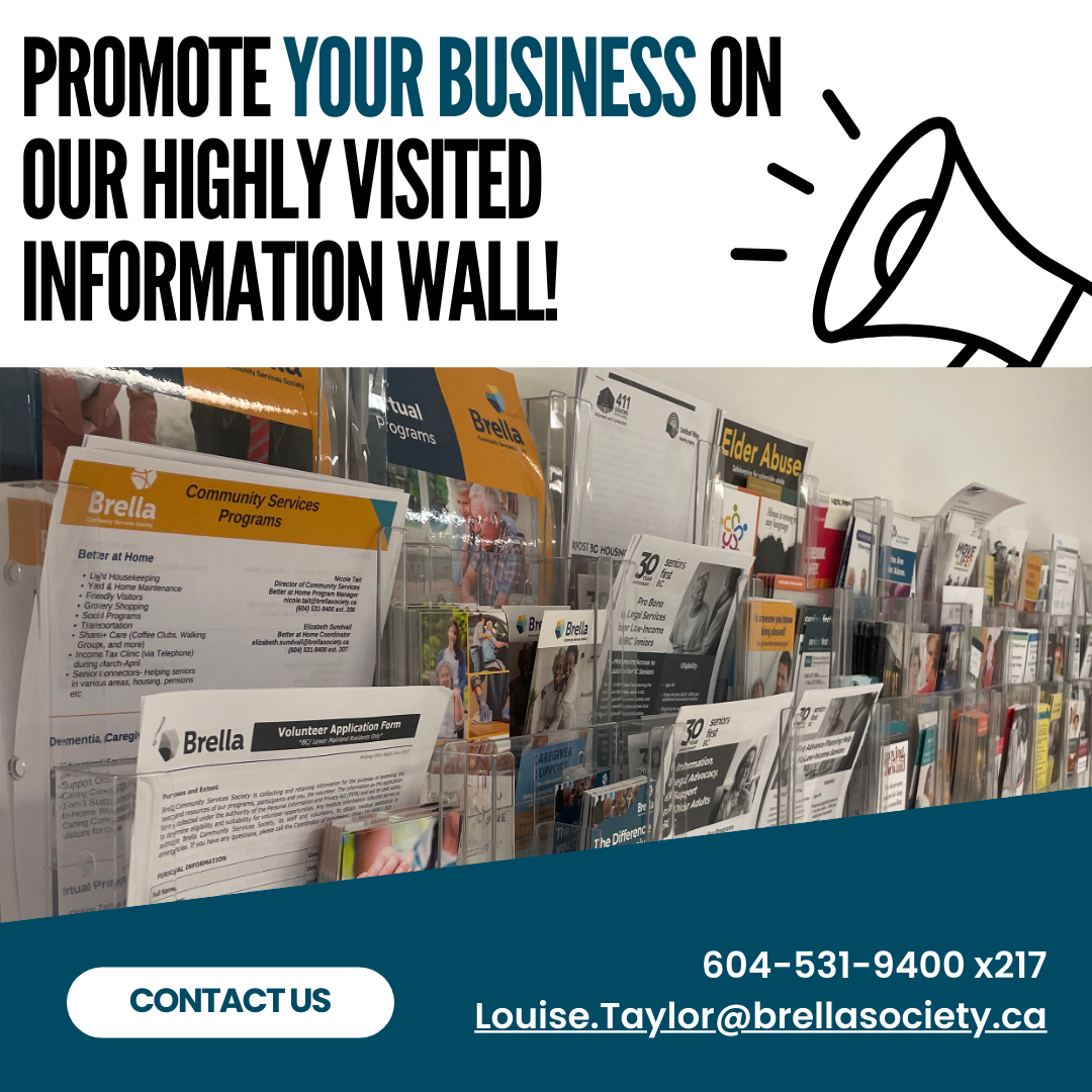 Advertising — BRELLA - Community Services Society