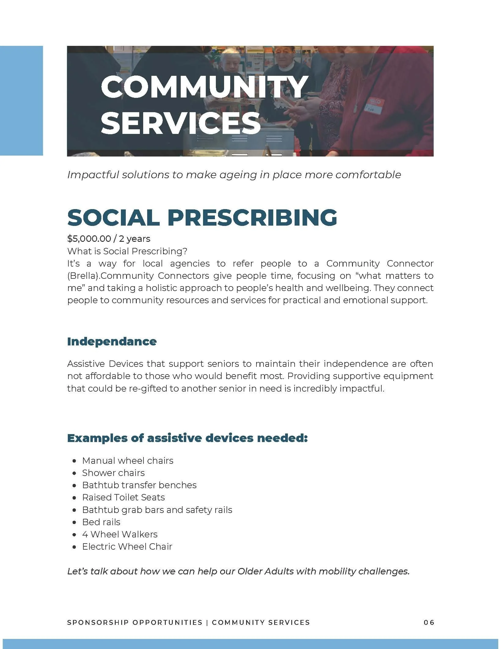Community Services — BRELLA - Community Services Society