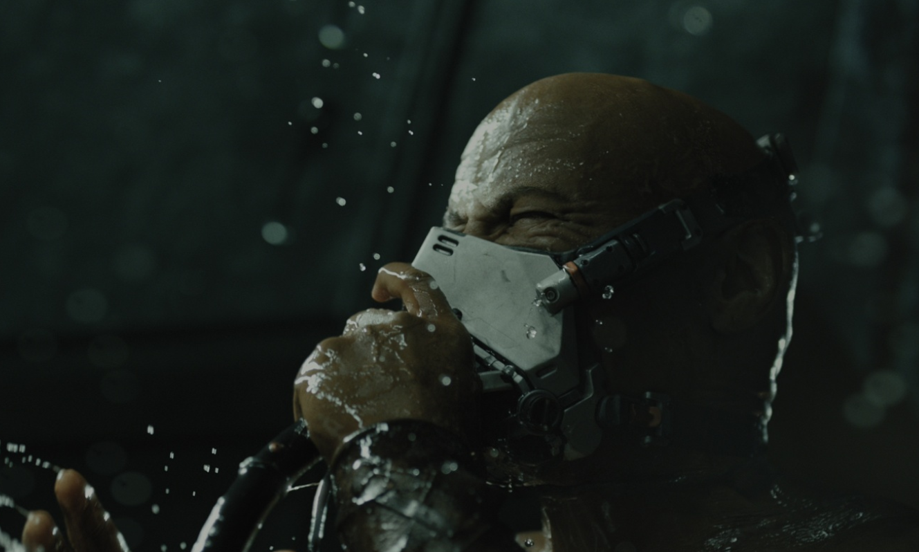 Black Adam TETH ADAM (Dwayne Johnson) ARGUS Rebreather Prison Mask ...