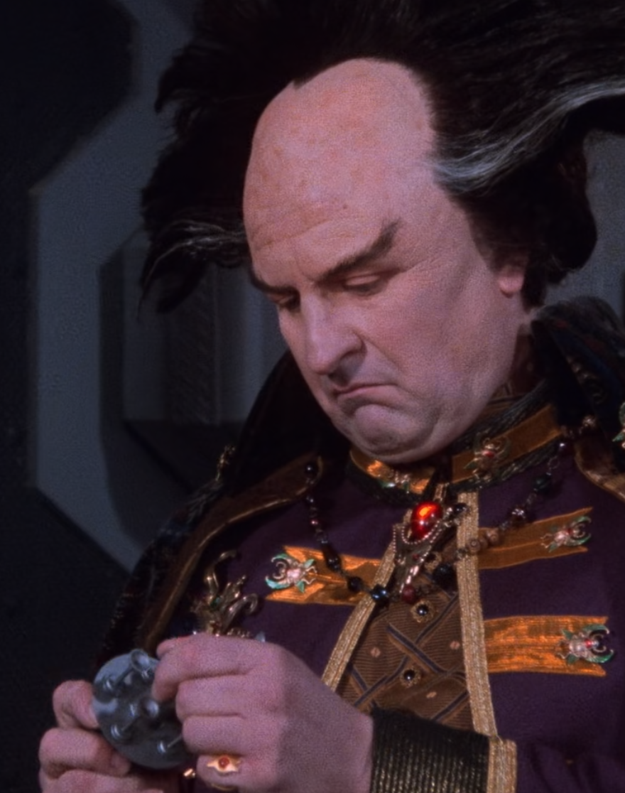 Babylon 5 Ambassador Londo Mollari Maroon Medal Screen Used Costume ...