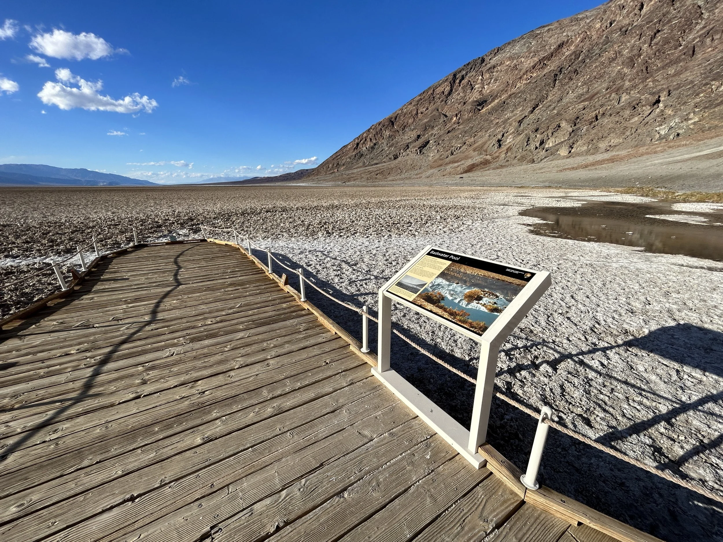 Hiking the Badwater Basin Salt Flats Trail in Death Valley National ...
