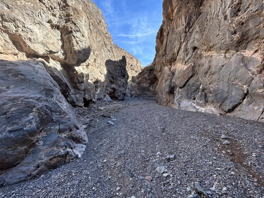 Hiking the Titus Canyon Narrows Trail in Death Valley National Park ...