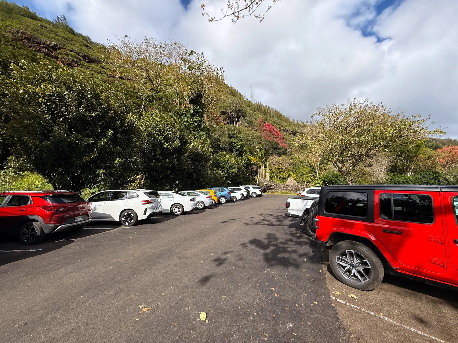 Hiking the Waimea Valley Trail on the North Shore of Oʻahu, Hawaiʻi ...
