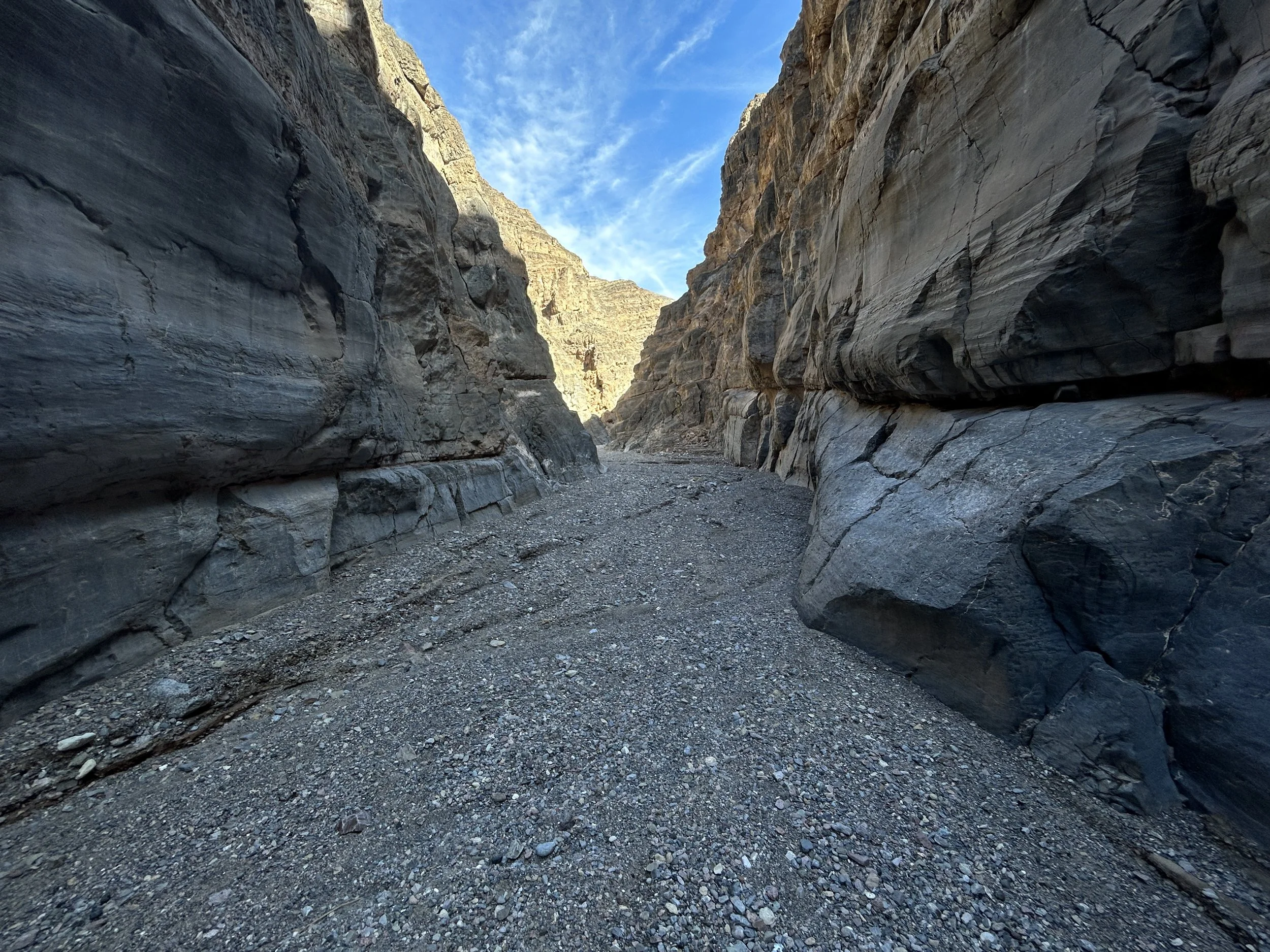 Hiking the Titus Canyon Narrows Trail in Death Valley National Park ...