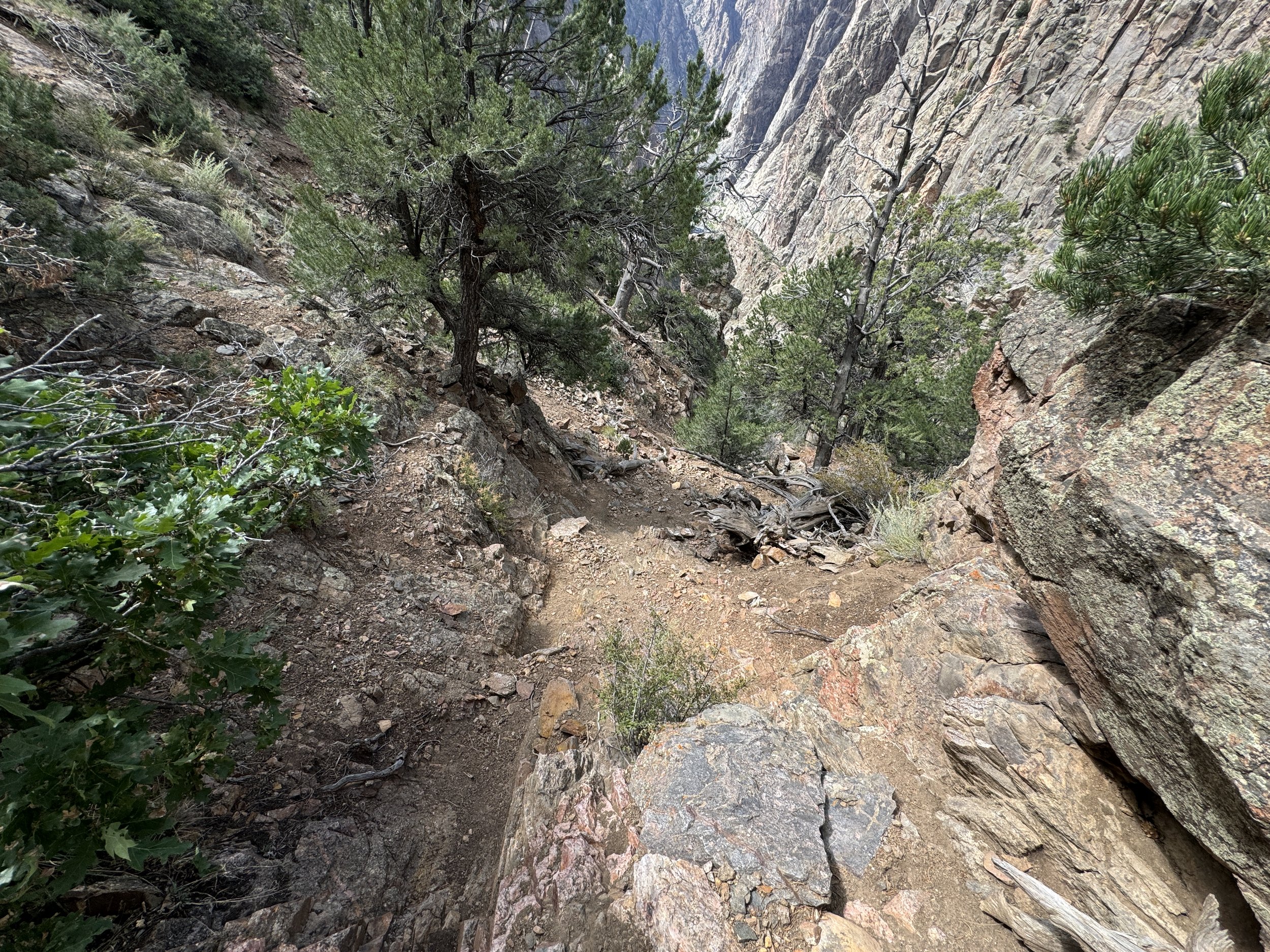 Hiking the Pinyon Draw Trail (S.O.B. Draw) in Black Canyon of the ...