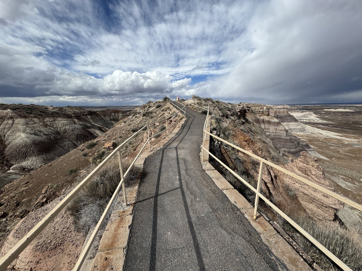 Hiking the Blue Mesa Trail in Petrified Forest National Park — noahawaii