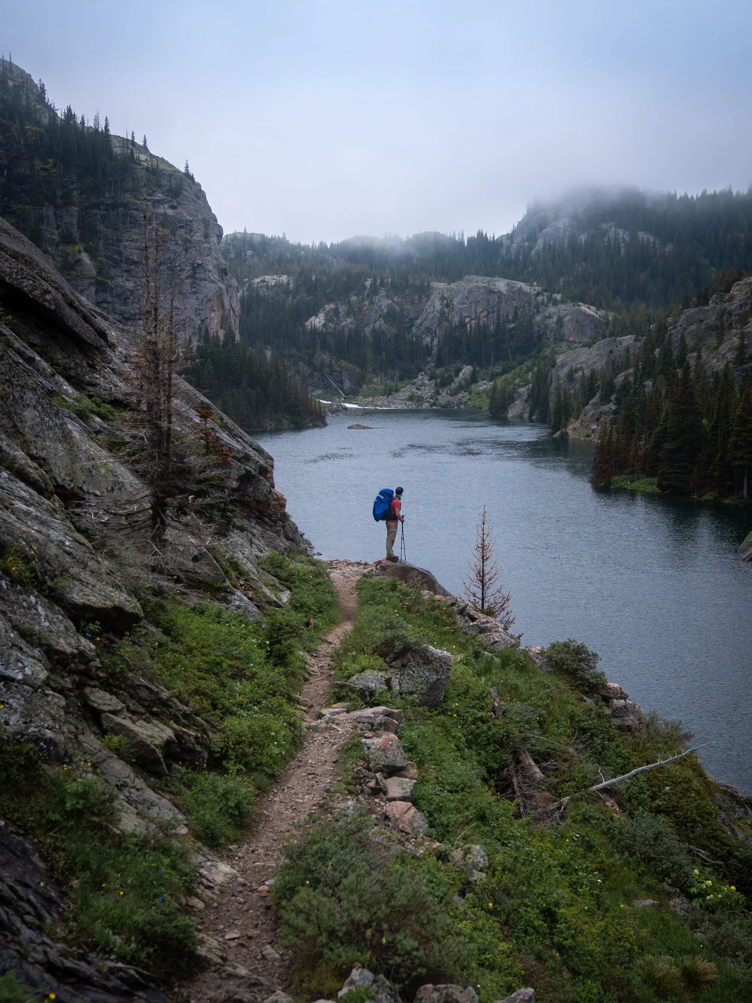 Hiking the East Rosebud Trail to Rainbow Lake in the Beartooth ...