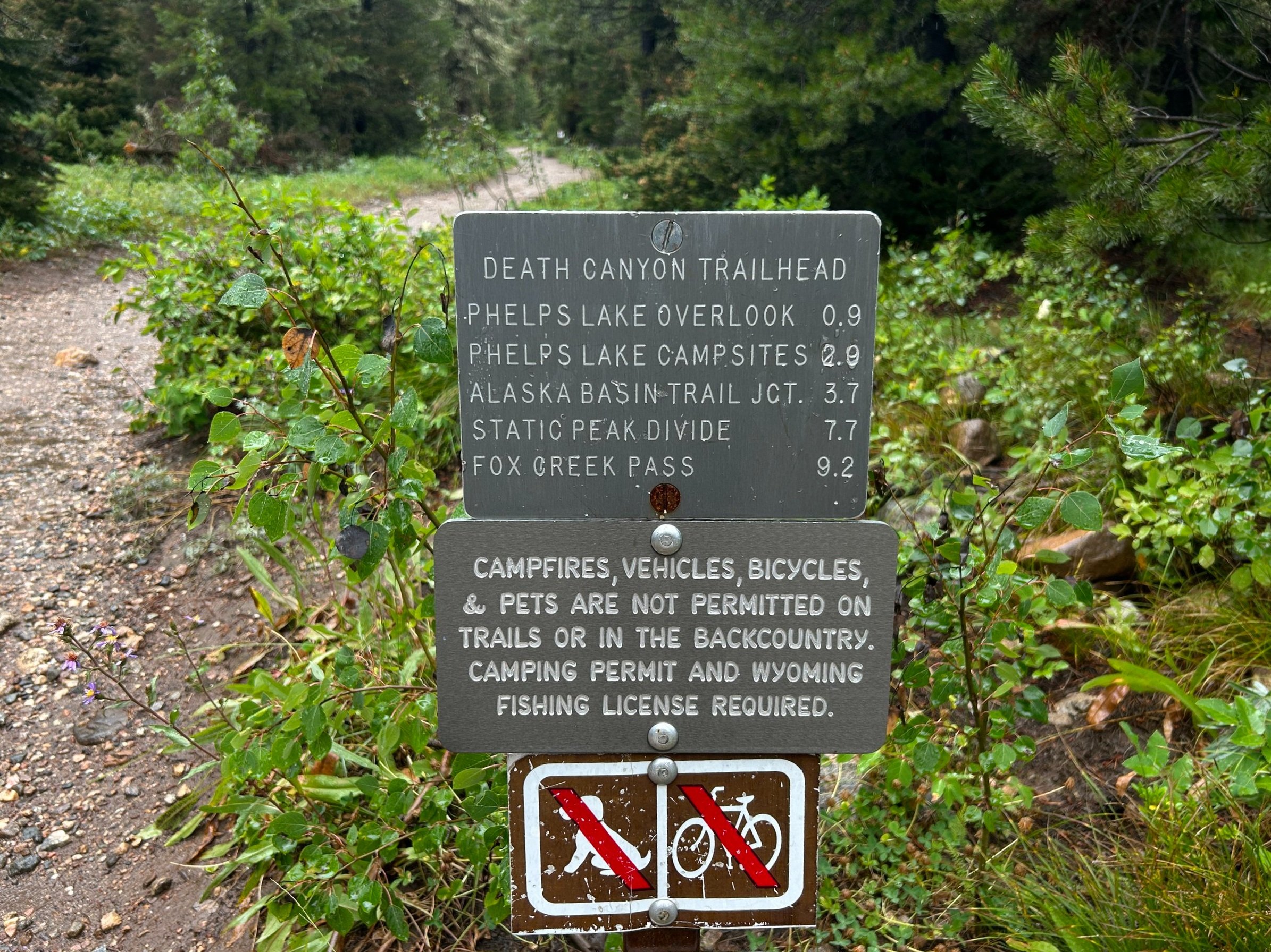 Hiking the Phelps Lake Overlook Trail via Death Canyon in Grand Teton ...